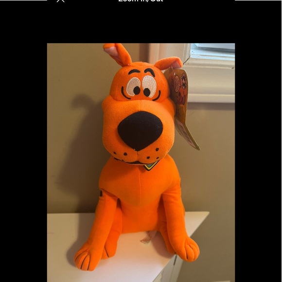 Toys | Scoobydooplushscooby Fluorescent Neon Orange Color | Poshmark